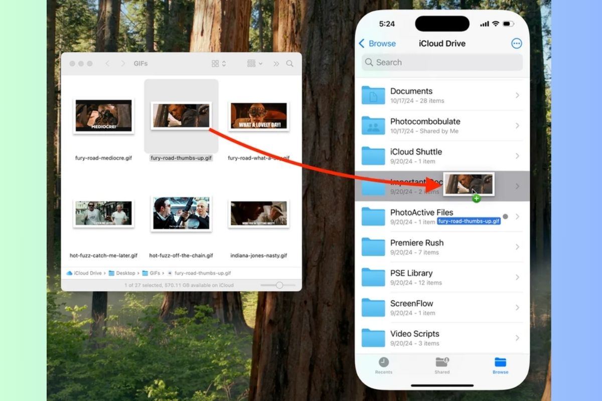 Hướng dẫn cách phản chiếu iPhone trên máy Macbook Air M4